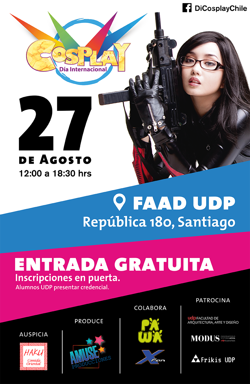 Día Internacional del Cosplay 2016 – Ardilla Díaz